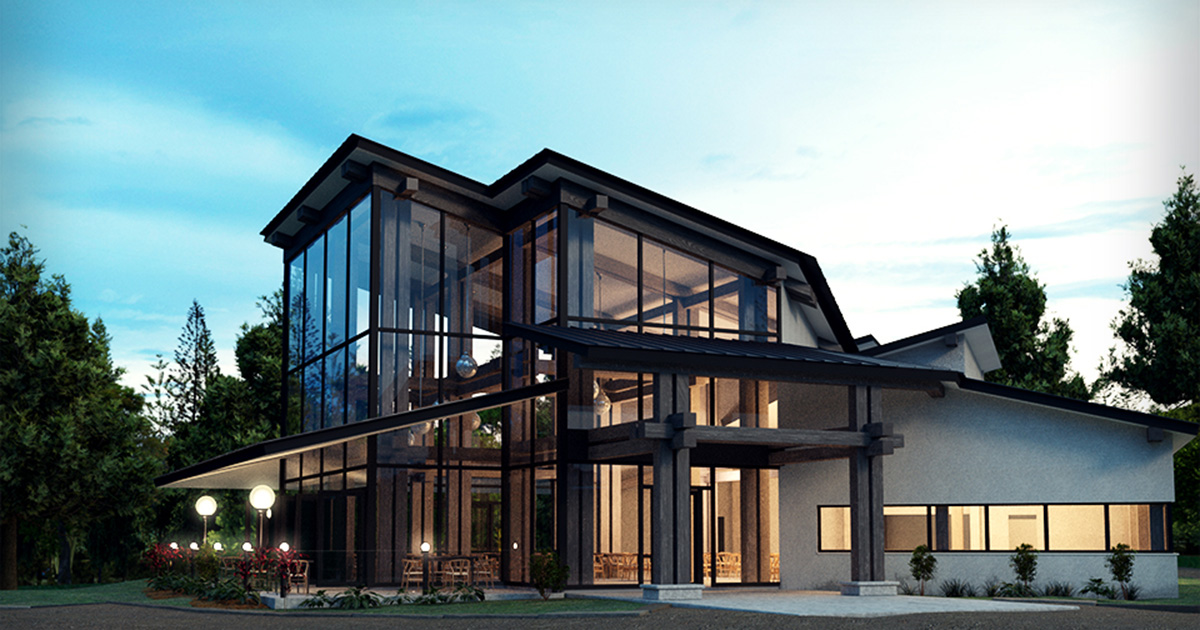 今月の一枚＜Vision 3D Design 今井隆史 Loon Lake＞ | 建築パース.com