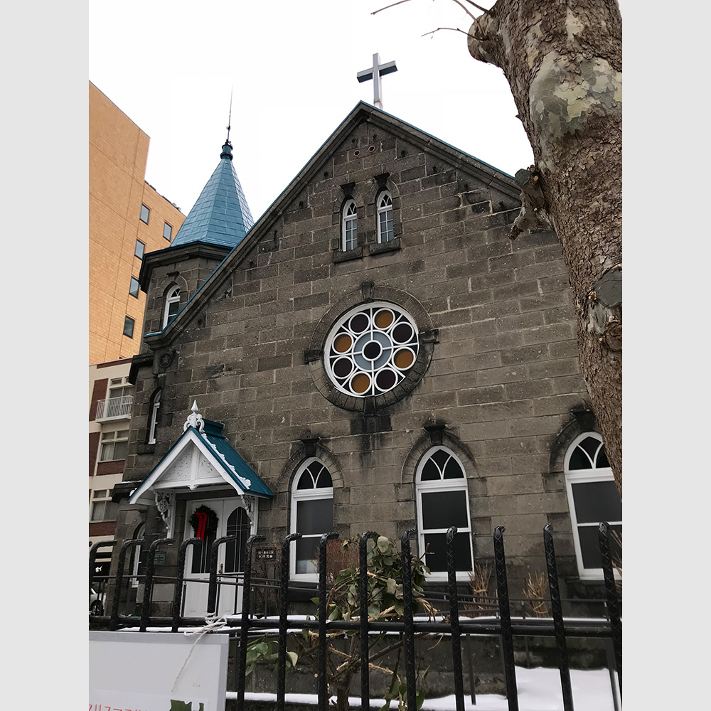 日本基督教団札幌教会 | 日本建築めぐり | 建築パース.com