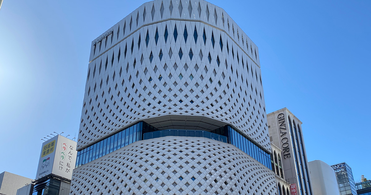 GINZA PLACE | 日本建築めぐり | 建築パース.com